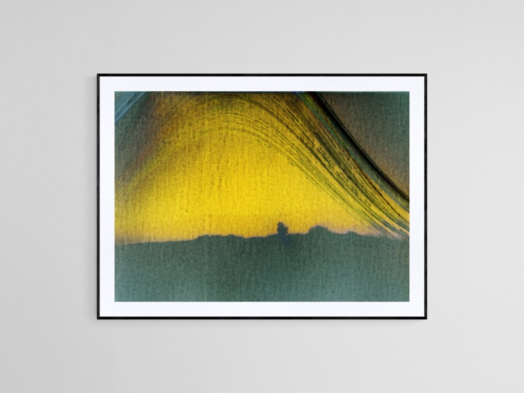 A Stunning Sun Image, Encased in a Yellow and Green Colors. Showcases ...