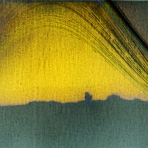 A Stunning Sun Image, Encased in a Yellow and Green Colors. Showcases ...