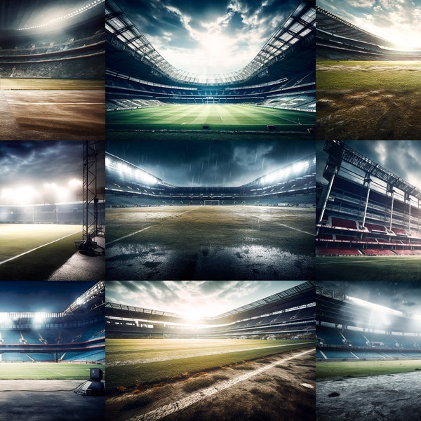Sports Digital Backdrop - Etsy