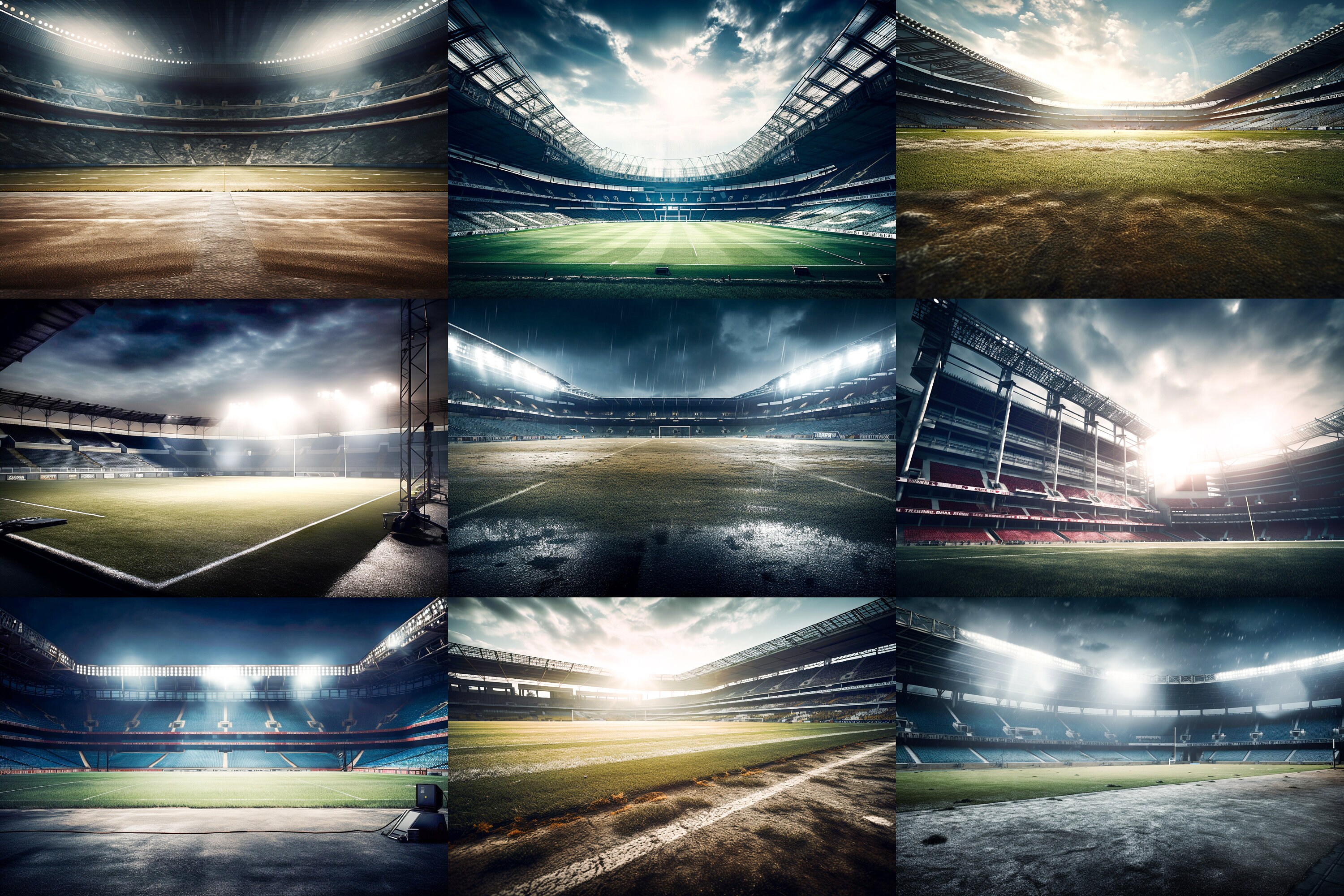 Sports Digital Backdrop, Set of 10 Digital Backdrops - Etsy