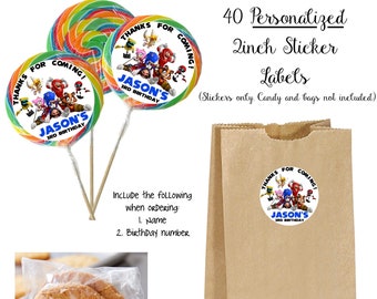 Lollipop labels | Etsy