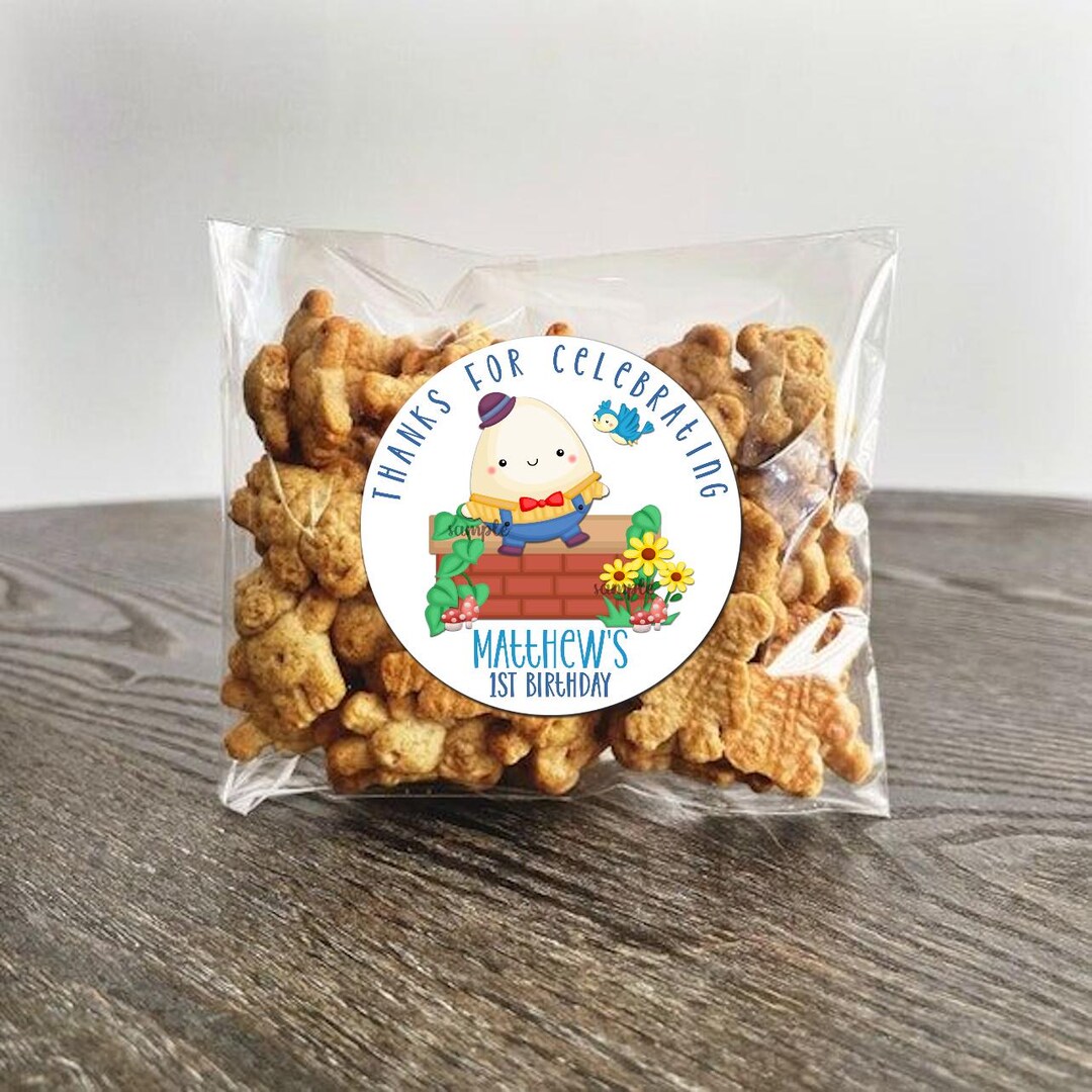 Humpty Dumpty Stickers | Cute Nursery Rhyme Humpty Egg Personalized ...