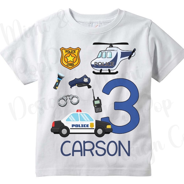 Police Birthday - Etsy