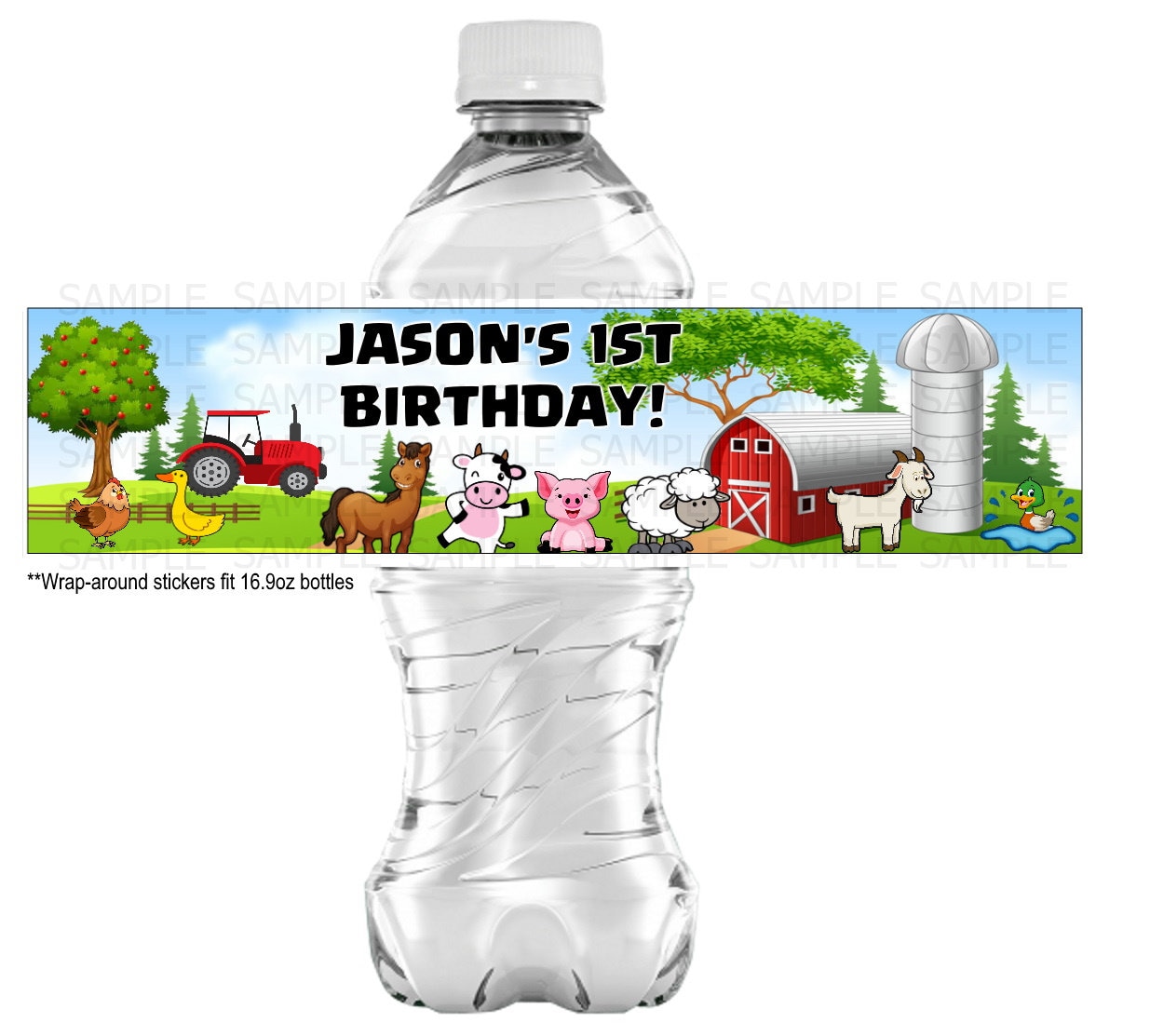 Water Sampling Labels