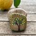 Lemon Tree Painted Stone, Lemon Tree Painted Rock, Nature Inspierd ...