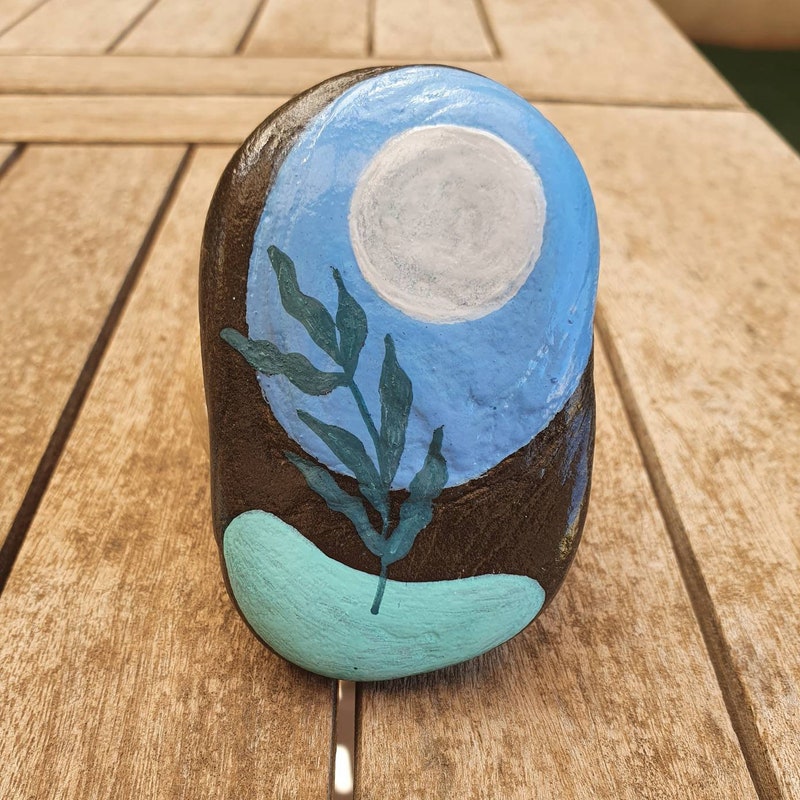 Painted Pebbles - Etsy
