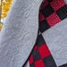 Beth Dutton Yellowstone Quilt Inspired, Handmade, Quilt, Red and Black ...