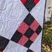 Beth Dutton Yellowstone Quilt Inspired, Handmade, Quilt, Red and Black ...