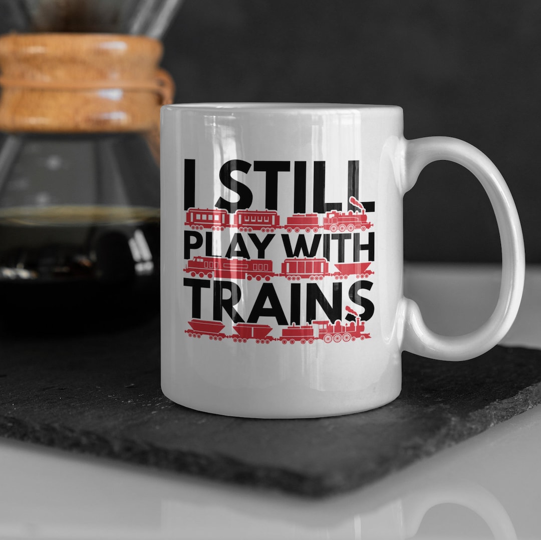 Trains Mug, Trains Gift, Train Mug, Train Gifts, Train Lovers Gift ...