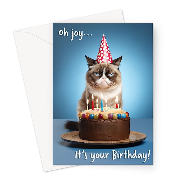 Grumpy Cat Birthday - Etsy