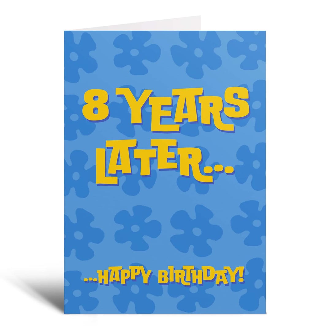 8th Birthday Card For Boy Or Girl Birthday For 8 Year Old Fun Etsy 8th-birthday-card-for-boy-or-girl-birthday-for-8-year-old-fun-etsy