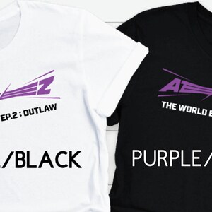 Ateez Outlaw Shirt, World Tour Fellowship Break the Wall, Ateez Kcon ...