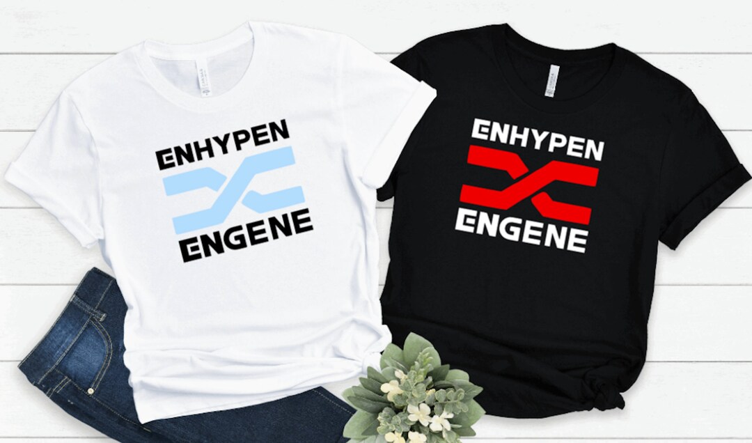 Enhypen Fandom Shirt, Enhypen Logo Shirt, K-pop Fan Gift, Enhypen ...