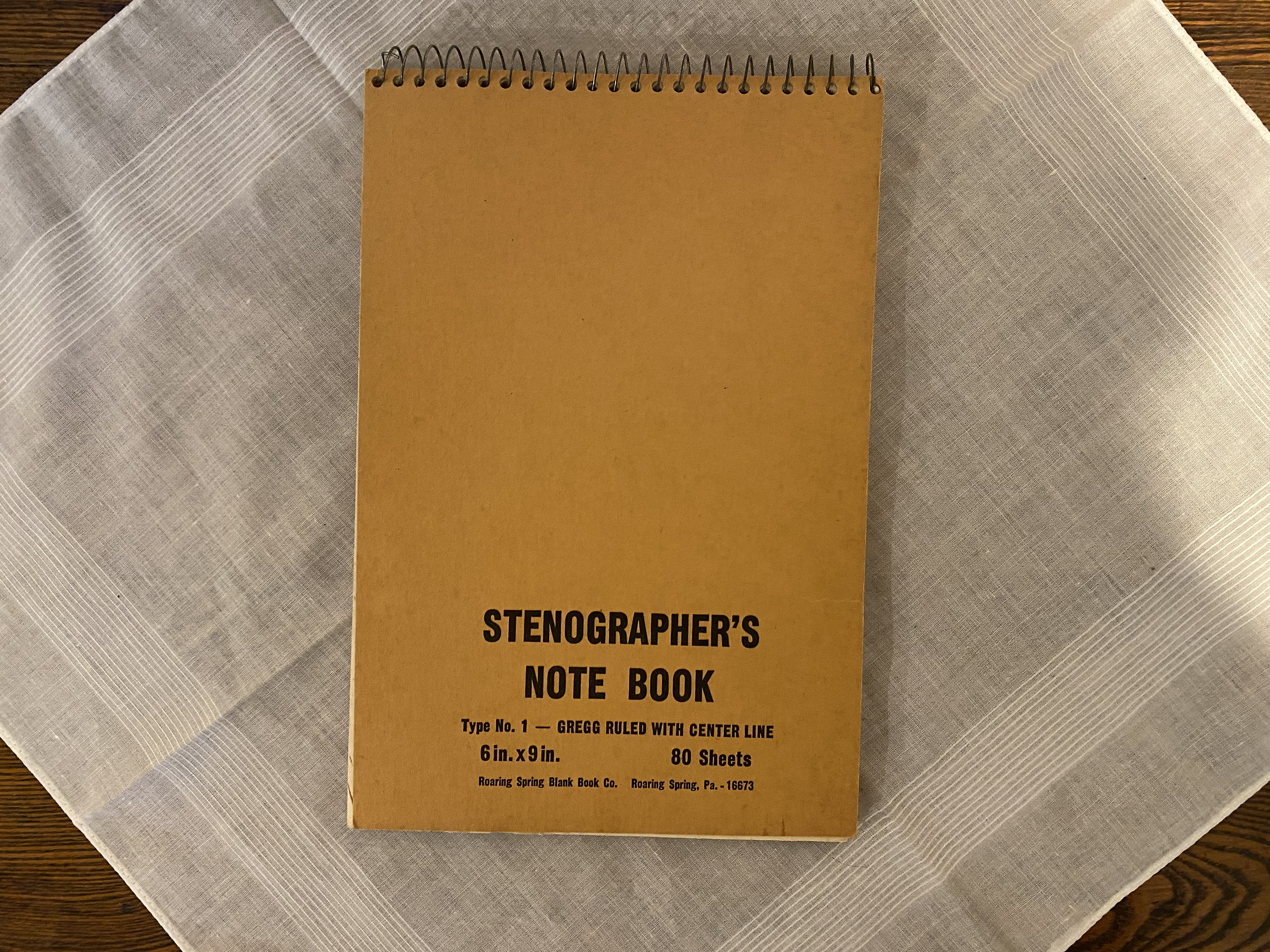 Vintage Stenographer's Notebooks Set of 2 - Etsy