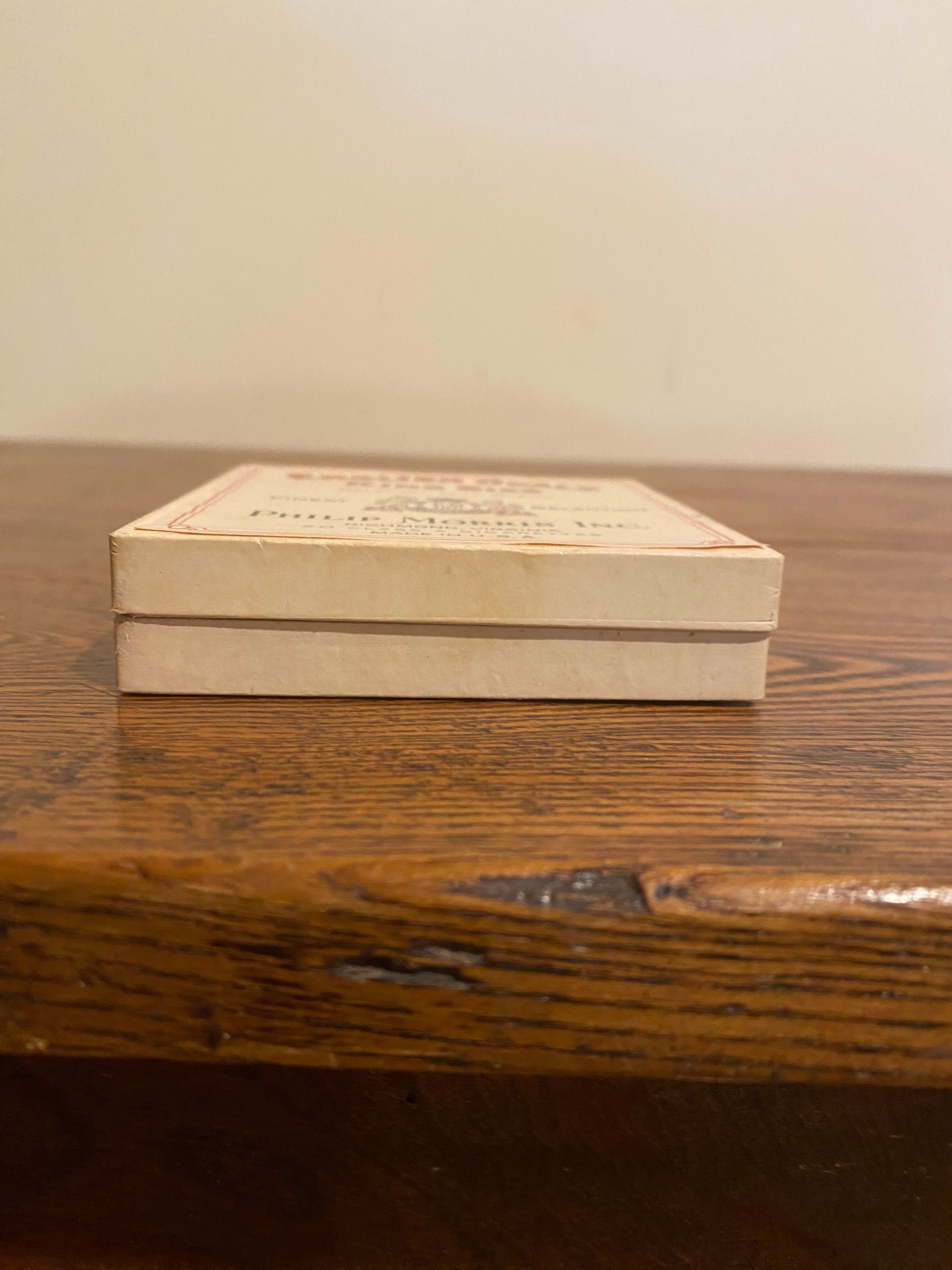 Vintage Philip Morris Cigarette Box - Etsy