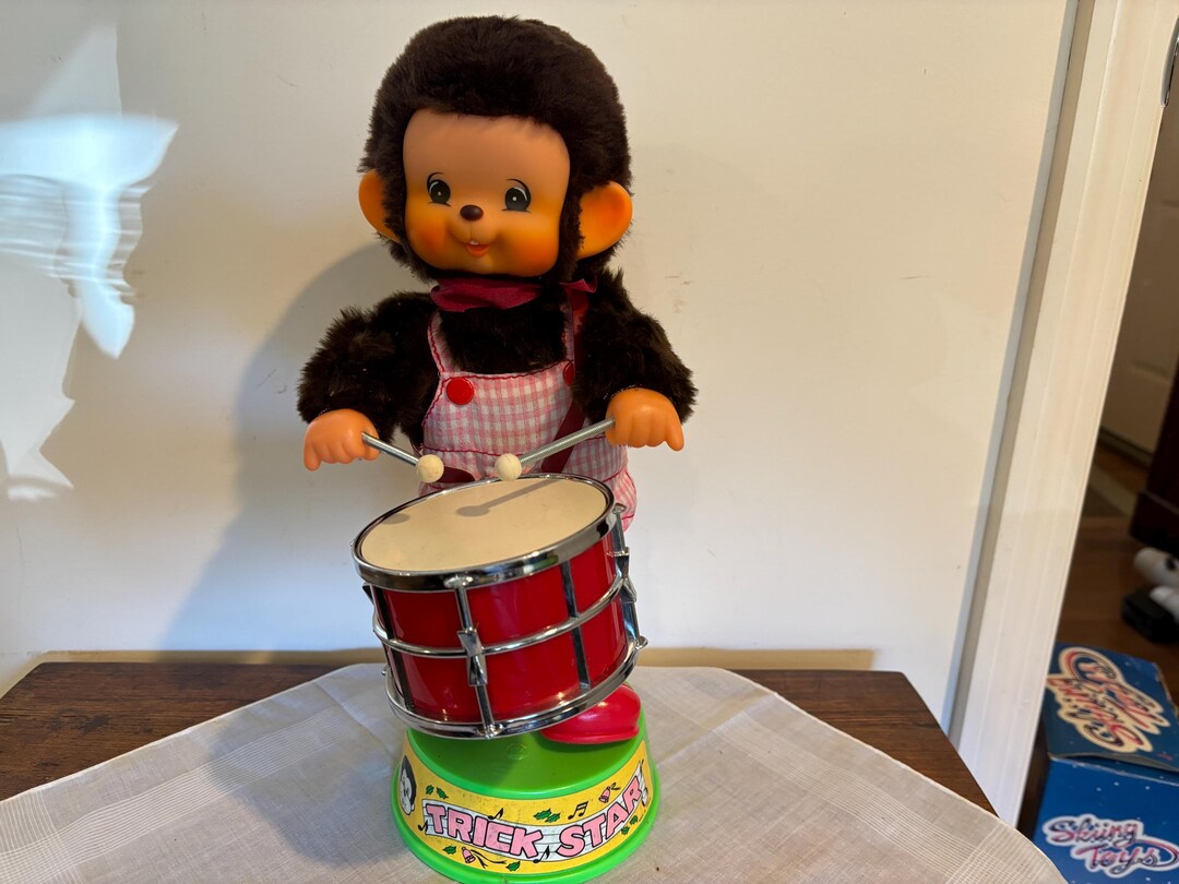 Vintage Trick Star Monkey Battery Operated Toy With Original Box - Not ...