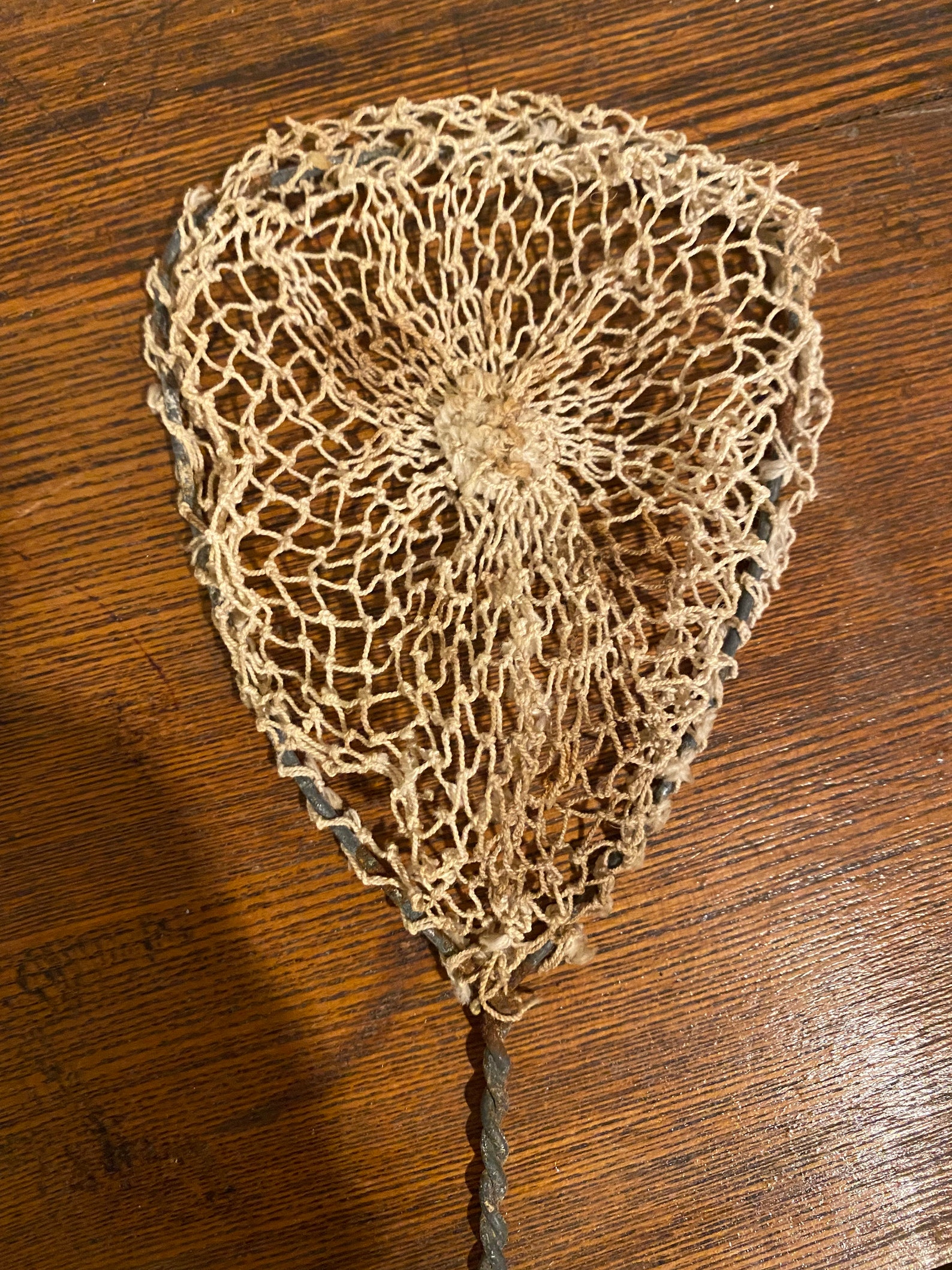 Vintage Small Handheld Crocheted Fishing Net Choose Your Net | Etsy