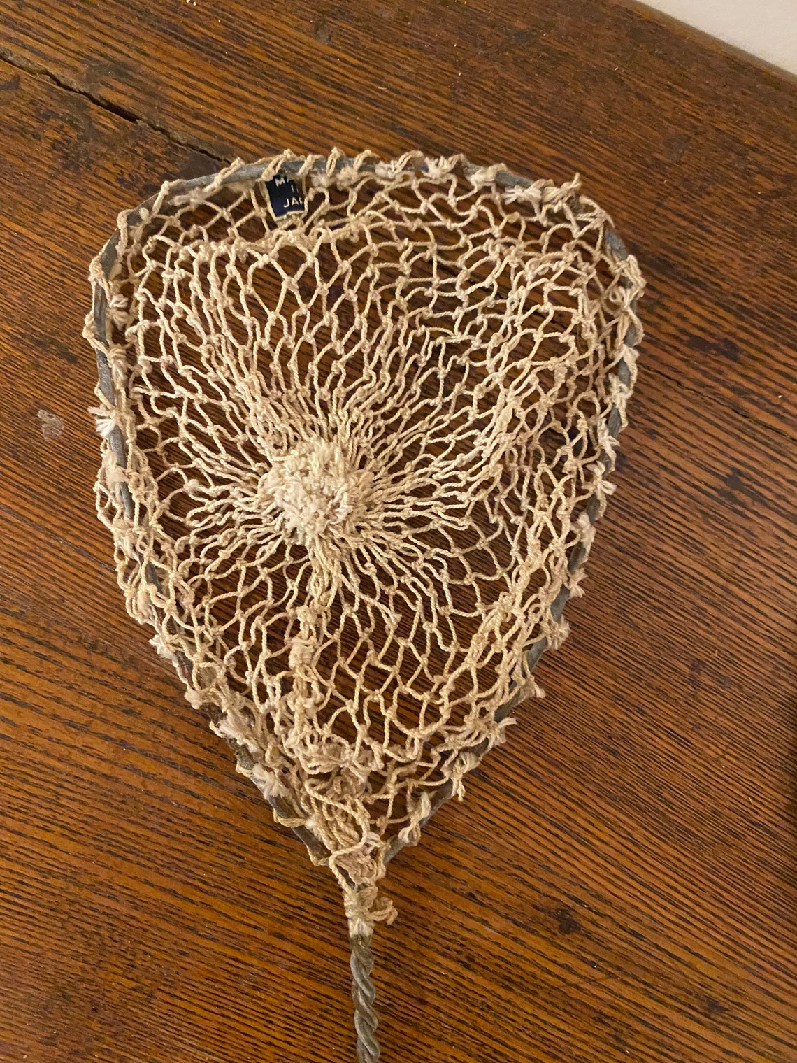 Vintage Small Handheld Crocheted Fishing Net Choose Your Net | Etsy