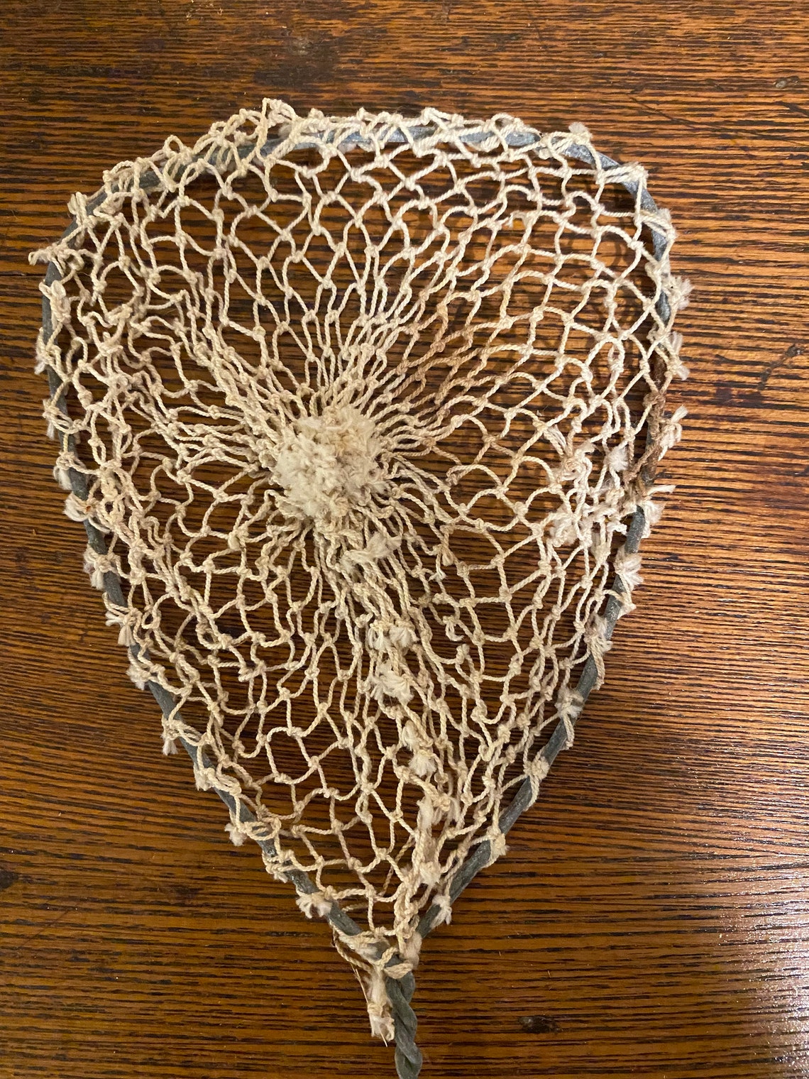 Vintage Small Handheld Crocheted Fishing Net Choose Your Net | Etsy