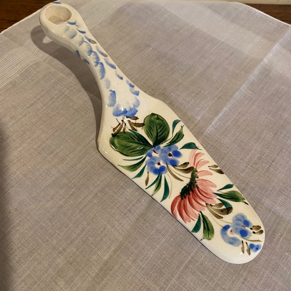 Vintage Ceramic Pie Server - Etsy