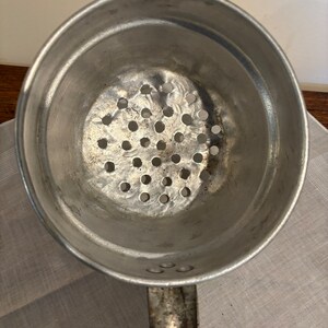 Vintage Aluminum Strainer Pot Insert - Etsy