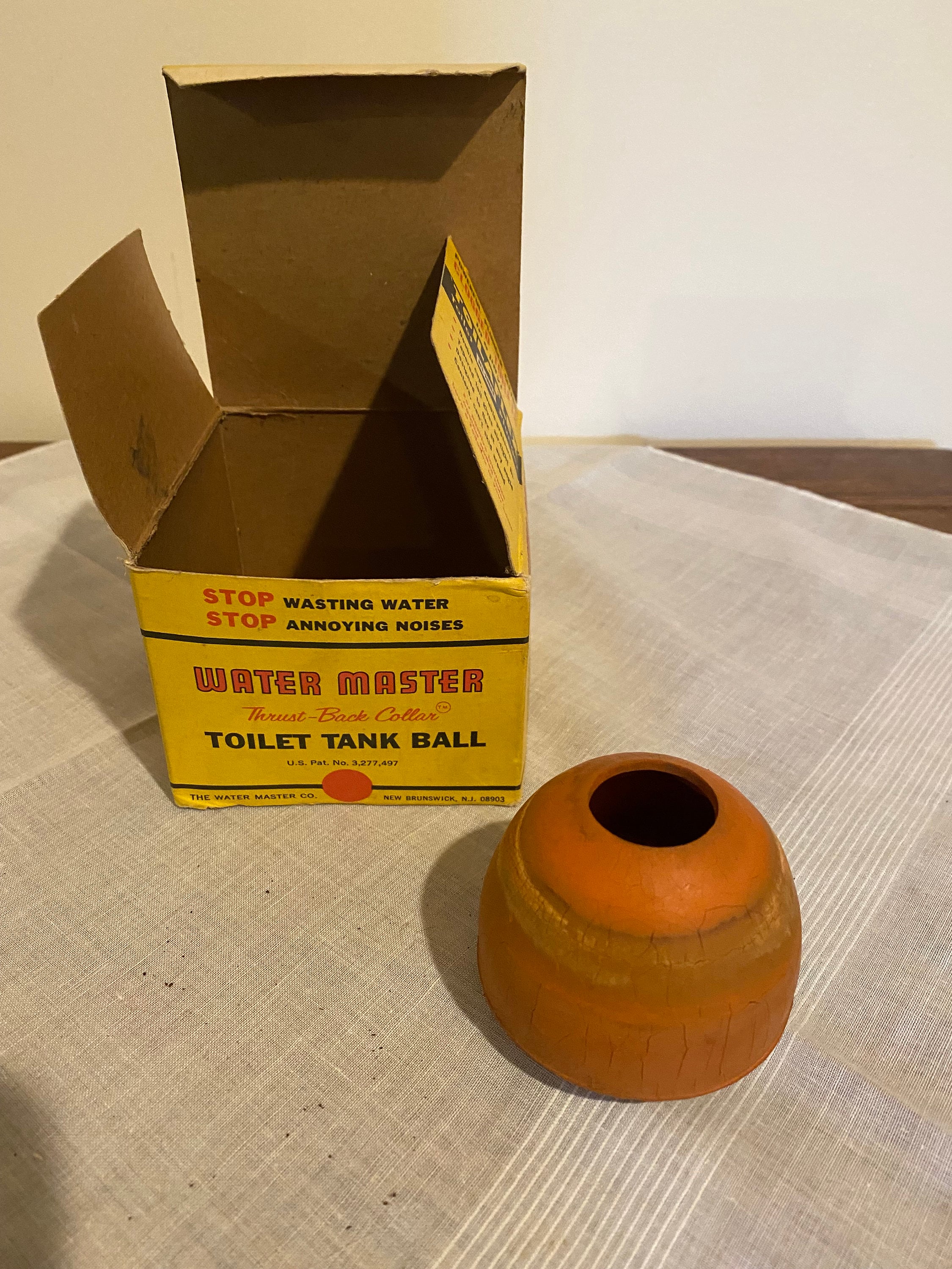 Vintage Water Master Toilet Tank Ball Original Box - Etsy