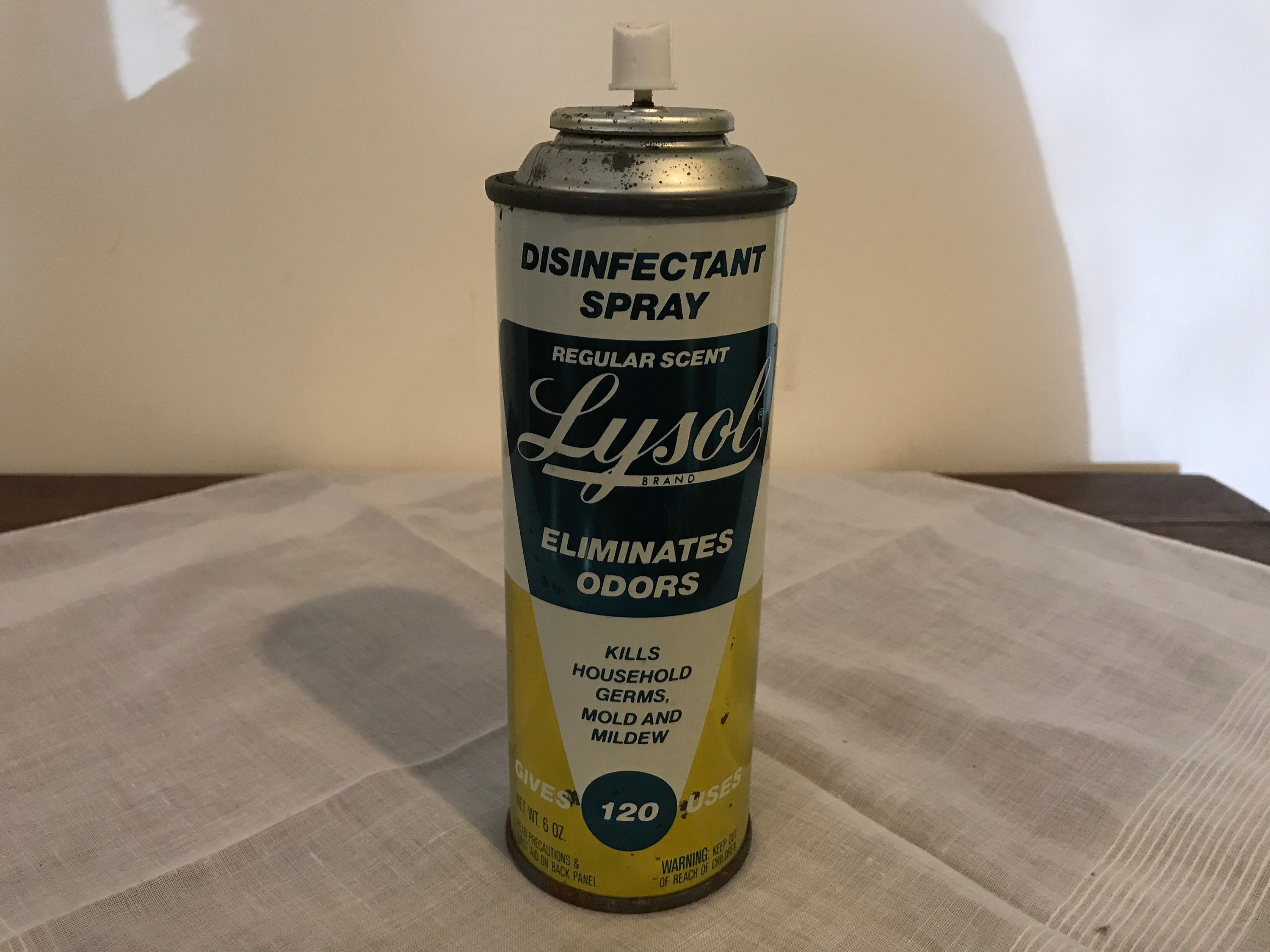 Vintage Lysol Can of Disinfectant Spray - Etsy