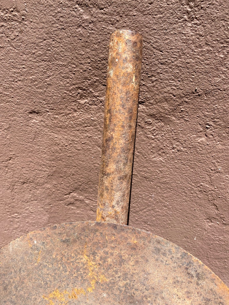 Vintage Metal Plow Disc With Solid Metal Arm - Etsy