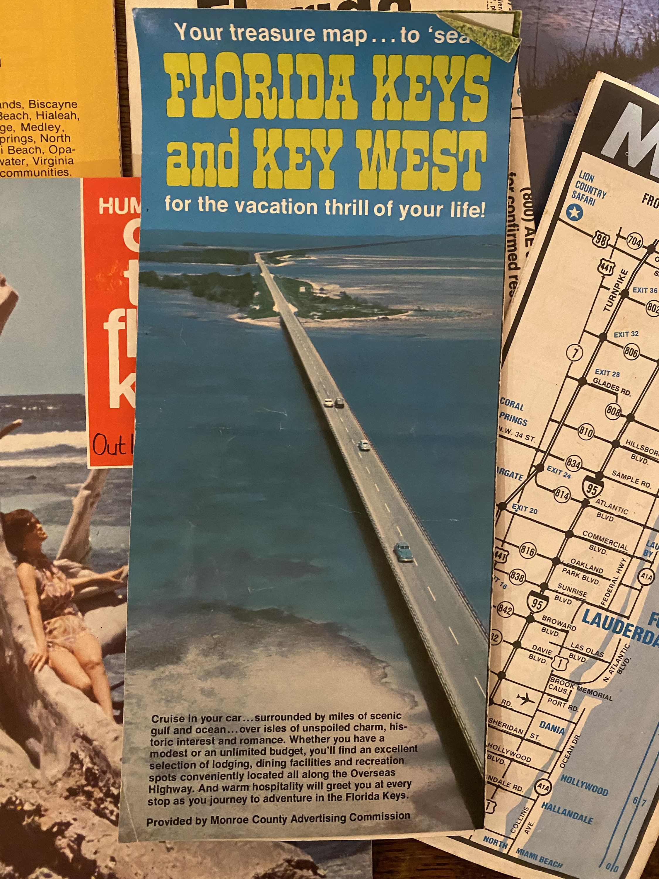 Assorted 1970s and 80s Florida Maps, Tour Book and Brochures - Etsy