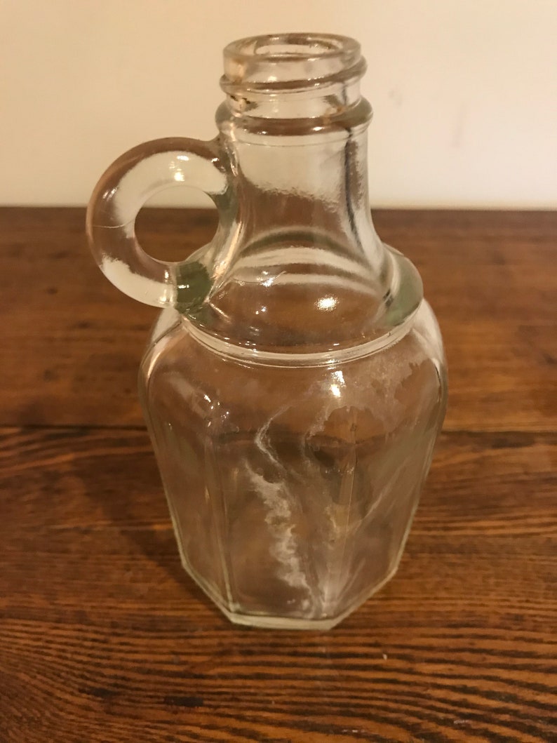 Vintage Maple Syrup Glass Jug - Etsy