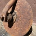 Vintage Metal Plow Disc With Solid Metal Arm - Etsy