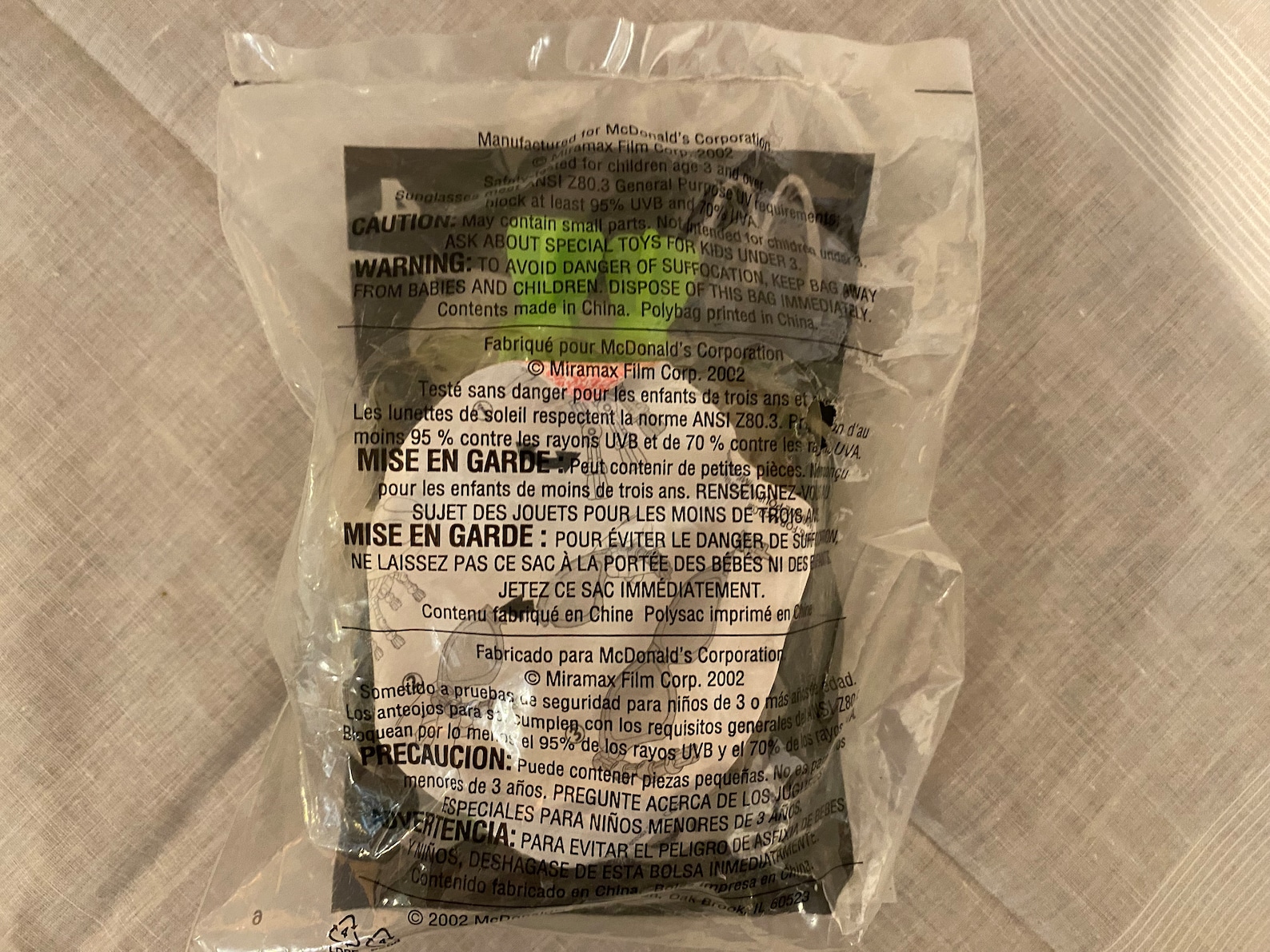 Mcdonalds Spy Kids 2 #4 Secret Agent Shades - Etsy