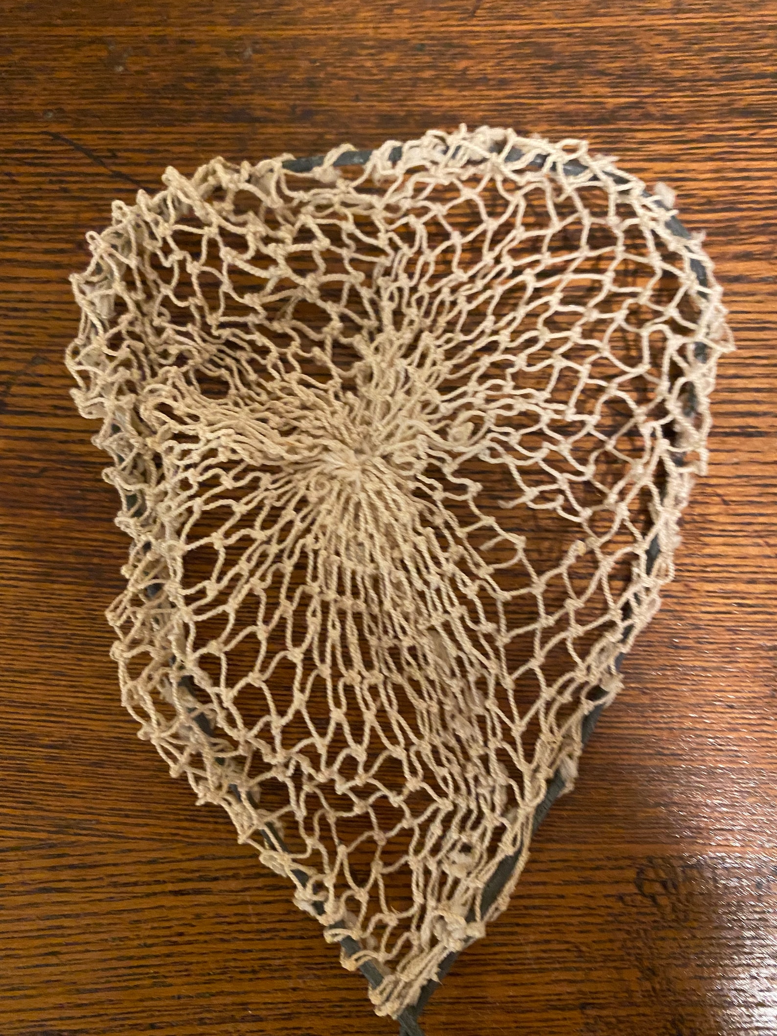 Vintage Small Handheld Crocheted Fishing Net Choose Your Net | Etsy