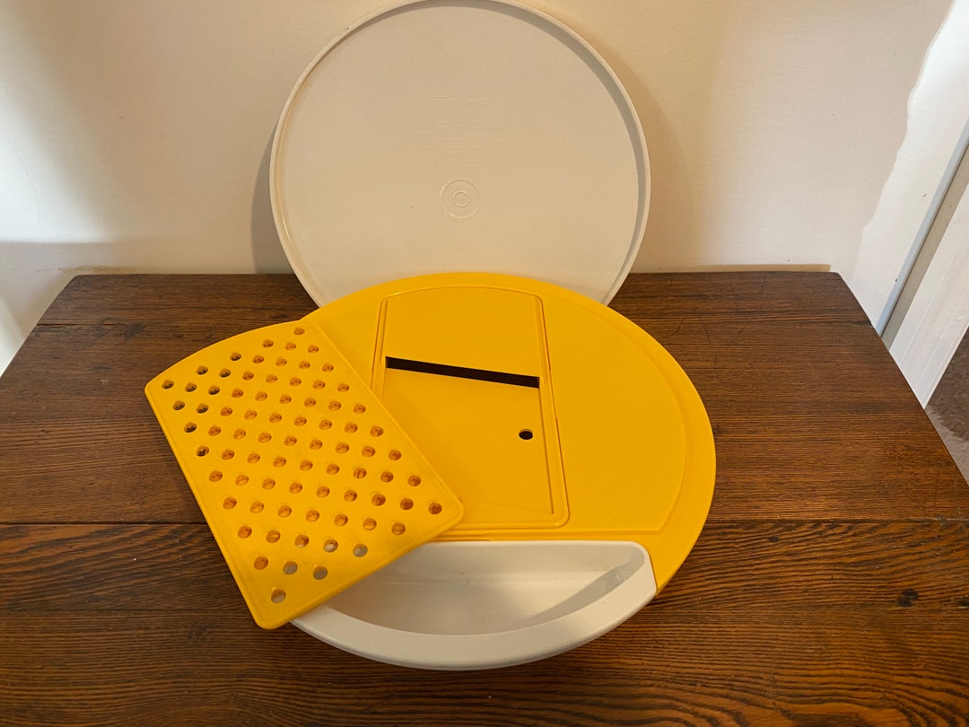 Vintage Tupperware Cutting Board / Slicer / Grater - Etsy