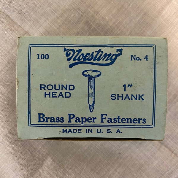 Paper Fasteners - Etsy