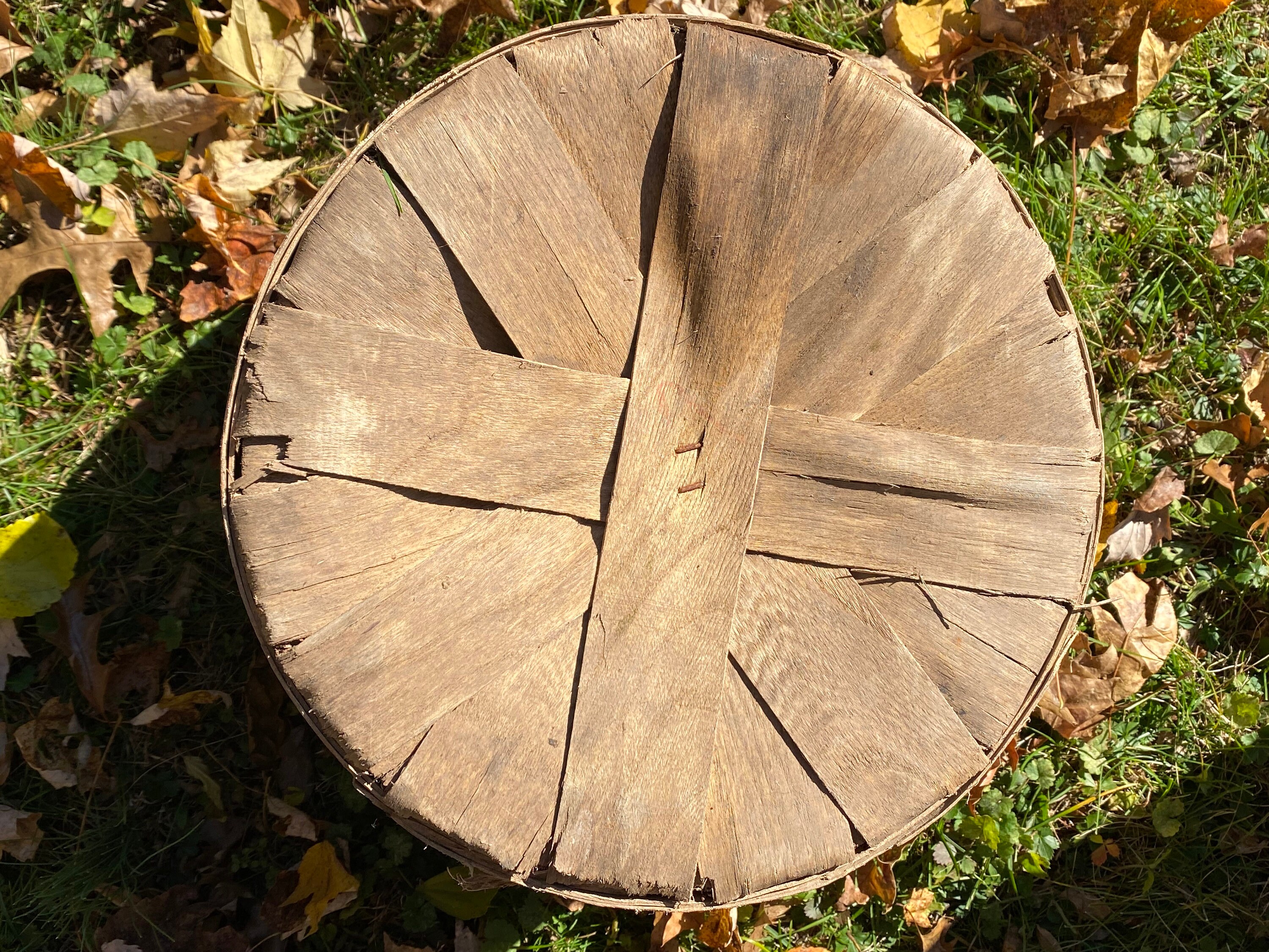 Vintage Bushel Basket With Side Handles - Etsy