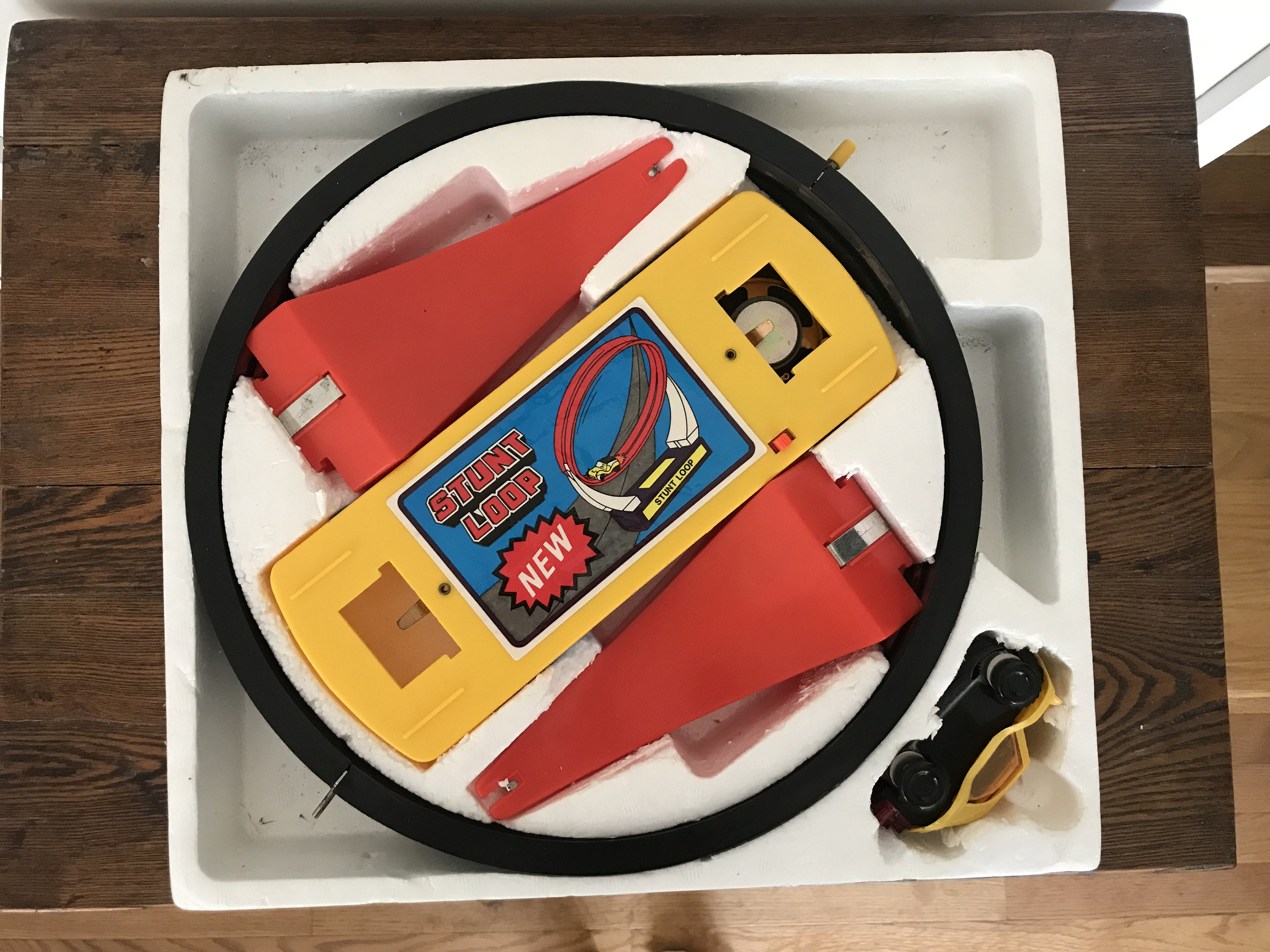 Vintage Stunt Loop Battery Operated Race Track Set GREAT - Etsy