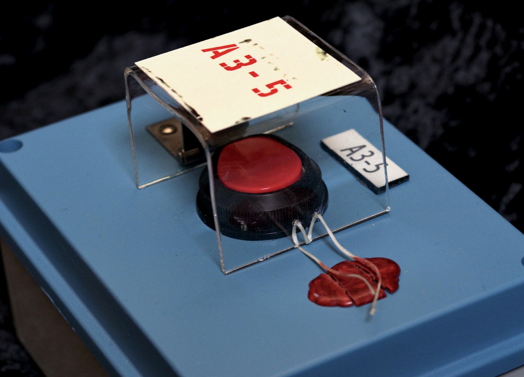 Chernobyl Reactor Scram Button AZ-5 - Etsy