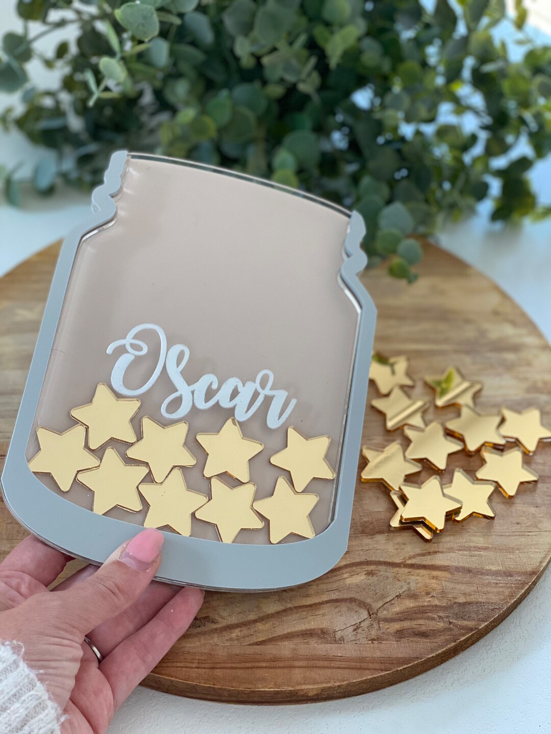 Reward Jar Reward Chart Personalised Gift Well Done Gift - Etsy