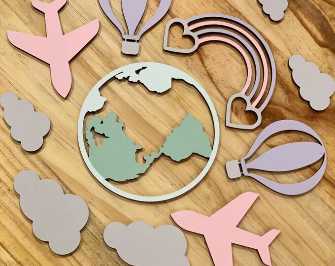 Personalised Toy Box Name & Embellishments. Pastel Name. Hot - Etsy UK