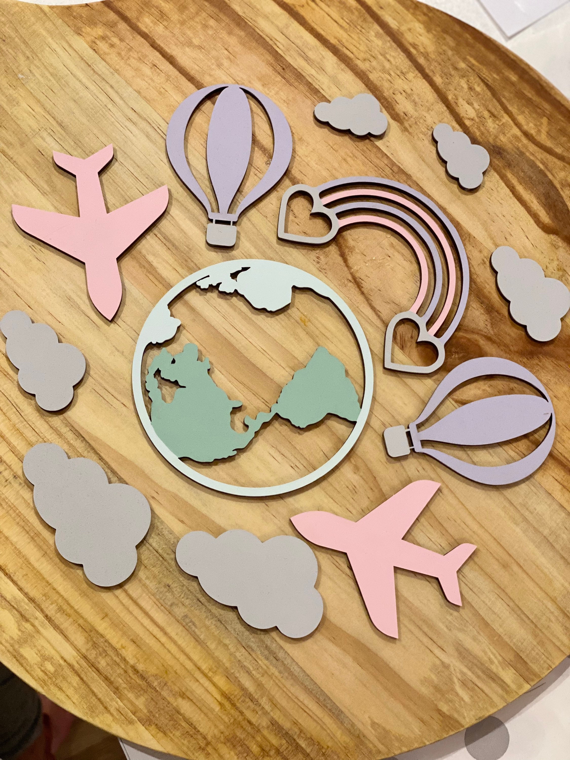 Personalised Toy Box Name & Embellishments. Pastel Name. Hot - Etsy UK