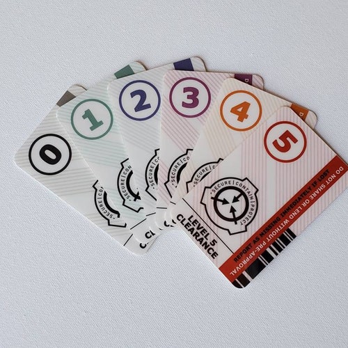 SCP Foundation Embroidered Luggage Tag | Etsy