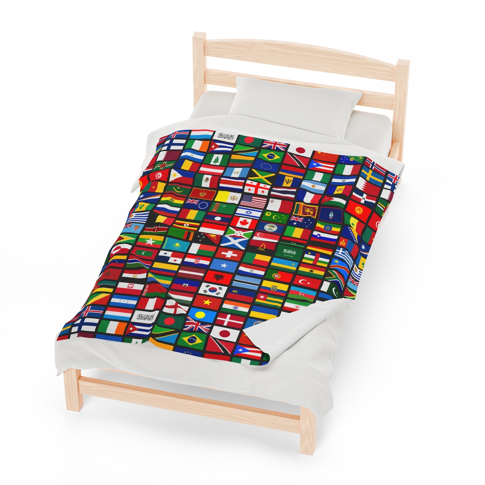 Flags of the Countries of the World, International Velveteen Plush ...
