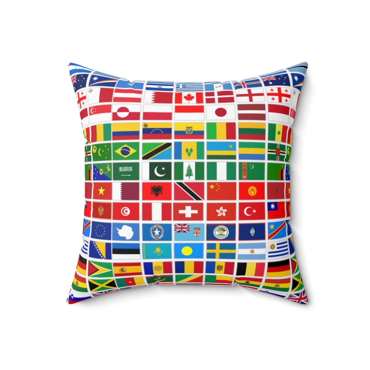 Flags of the Countries of the World, International Gift Pillow Case - Etsy