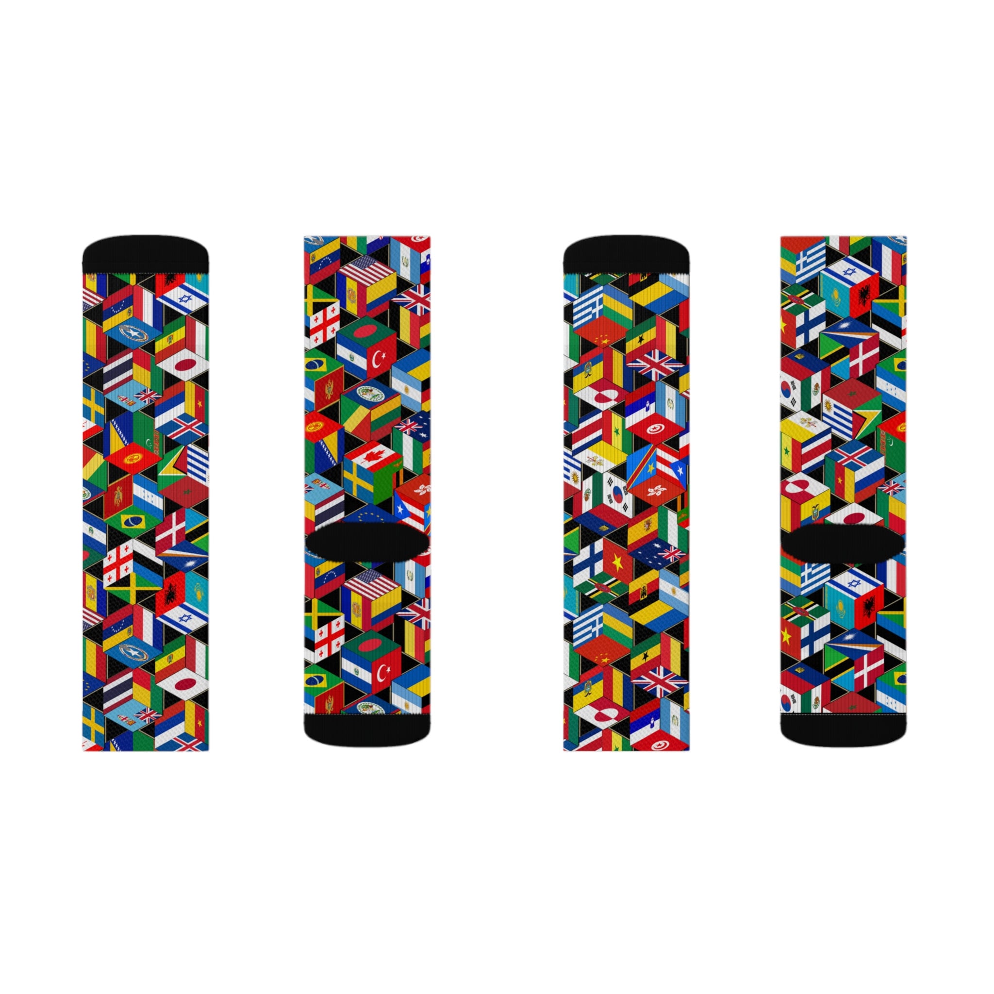 Flags of the Countries of the World, Flags Socks - Etsy