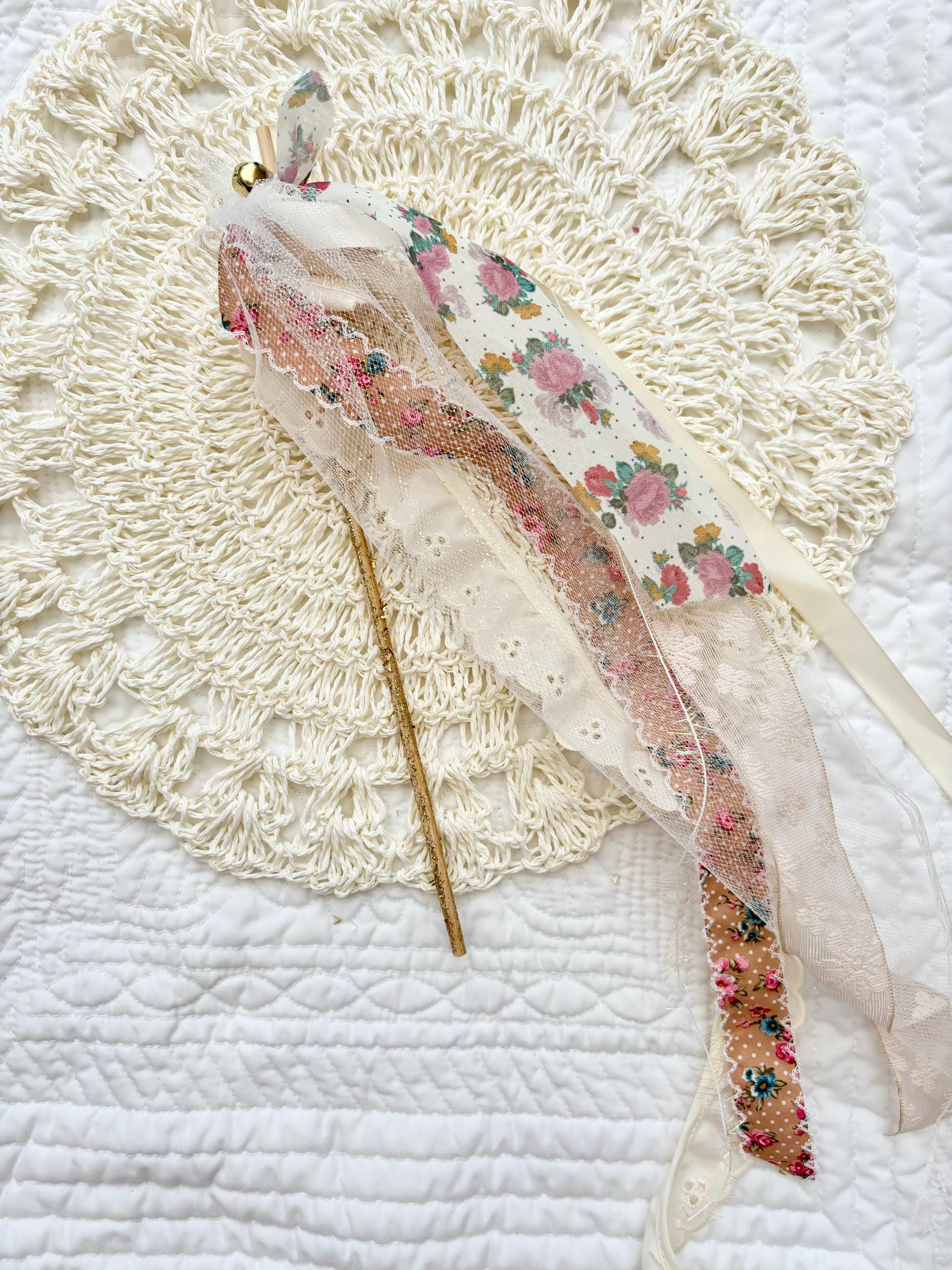 Fairy Wand, “wild Flower”, Handmade - Etsy