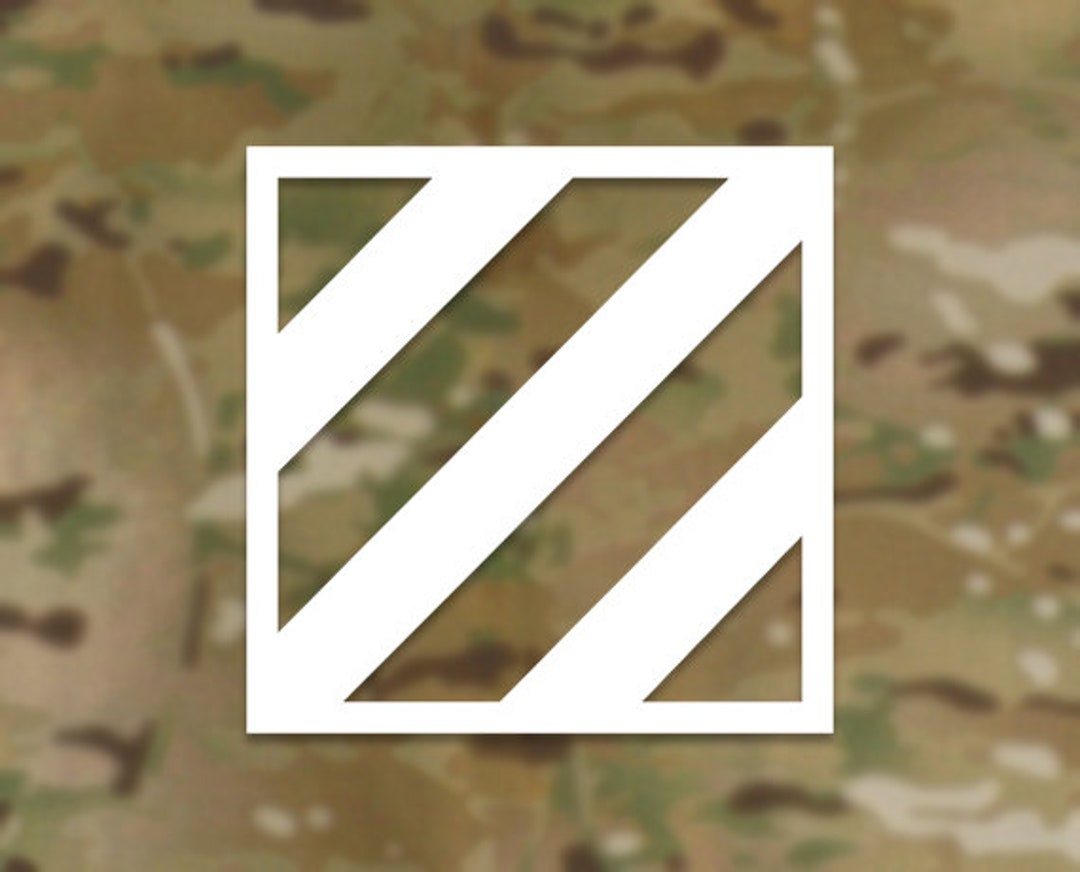 VINYL DECAL | STICKER {3rd Infantry Division} 3rd Infantry Division ...