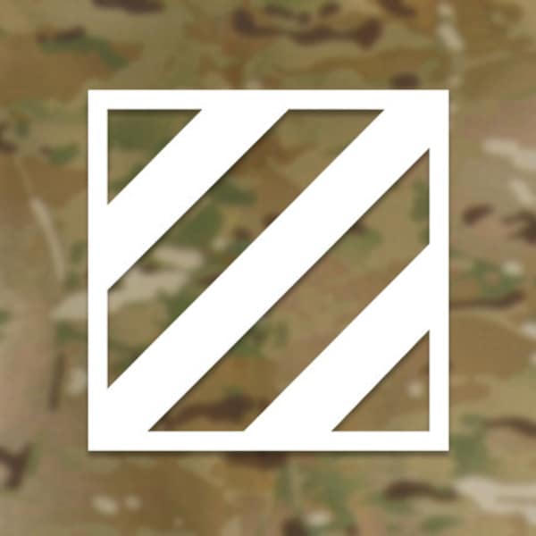3rd Army Division Decal - Etsy