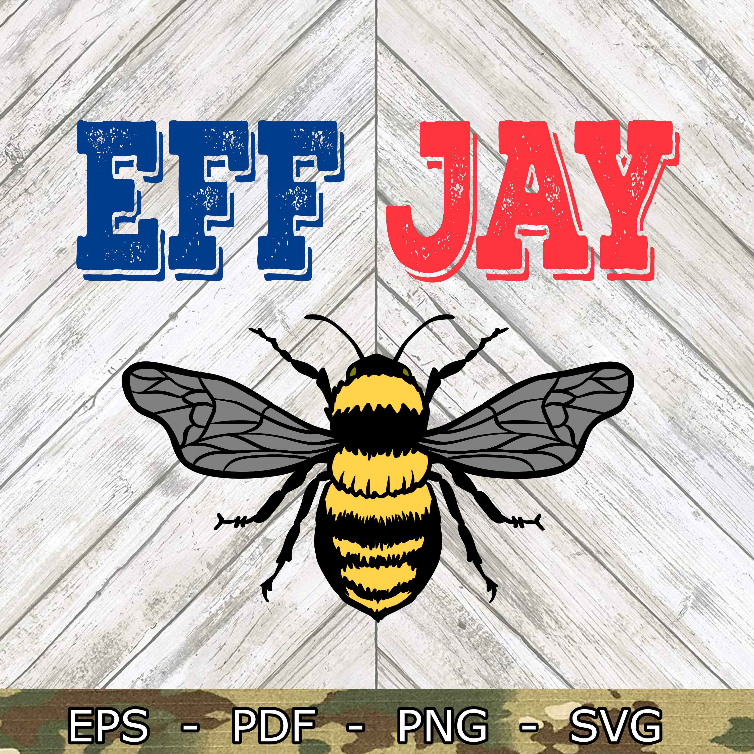 Eff Jay Bee SVG File Cricut Glowforge Digital Download Svg Png - Etsy