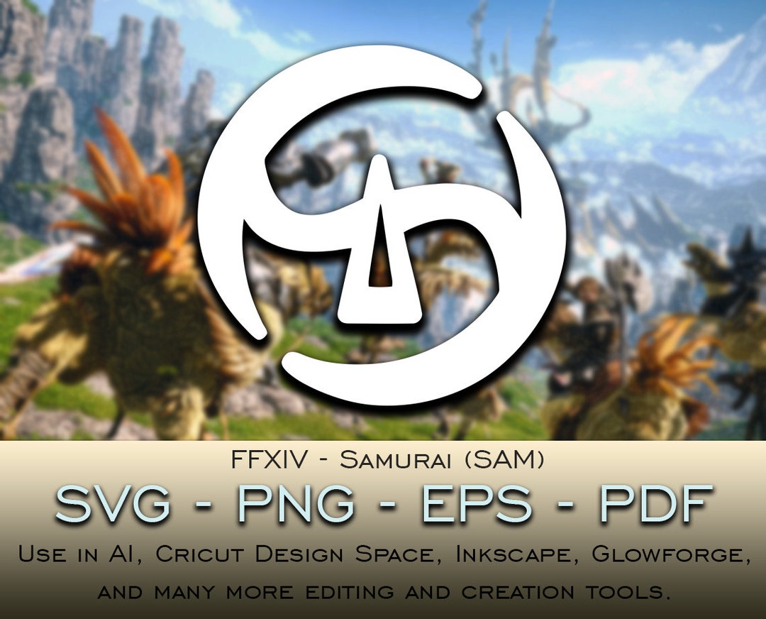 Samurai (SAM) SVG File Cricut Silhouette Glowforge Digital Download Svg ...